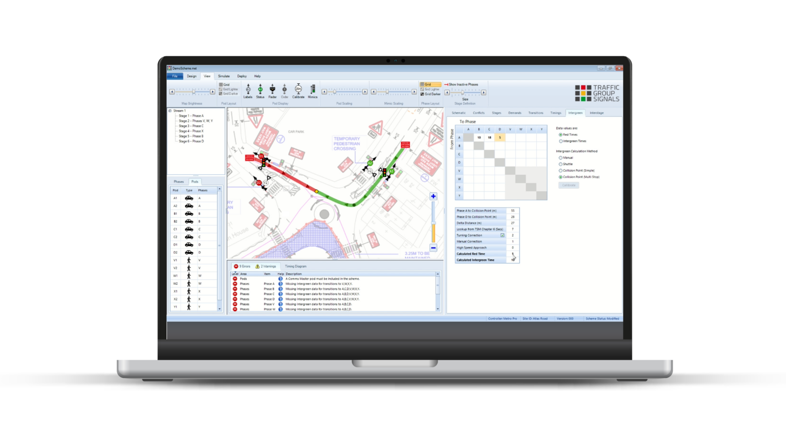 Signal Studio - Traffic Group Signals