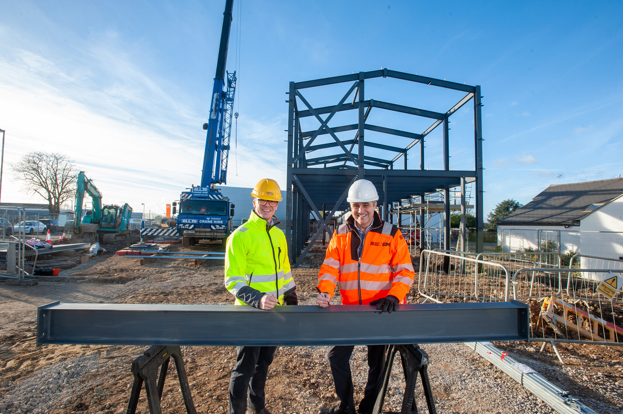 The Traffic Group marks expansion with a symbolic steel signing at its ...